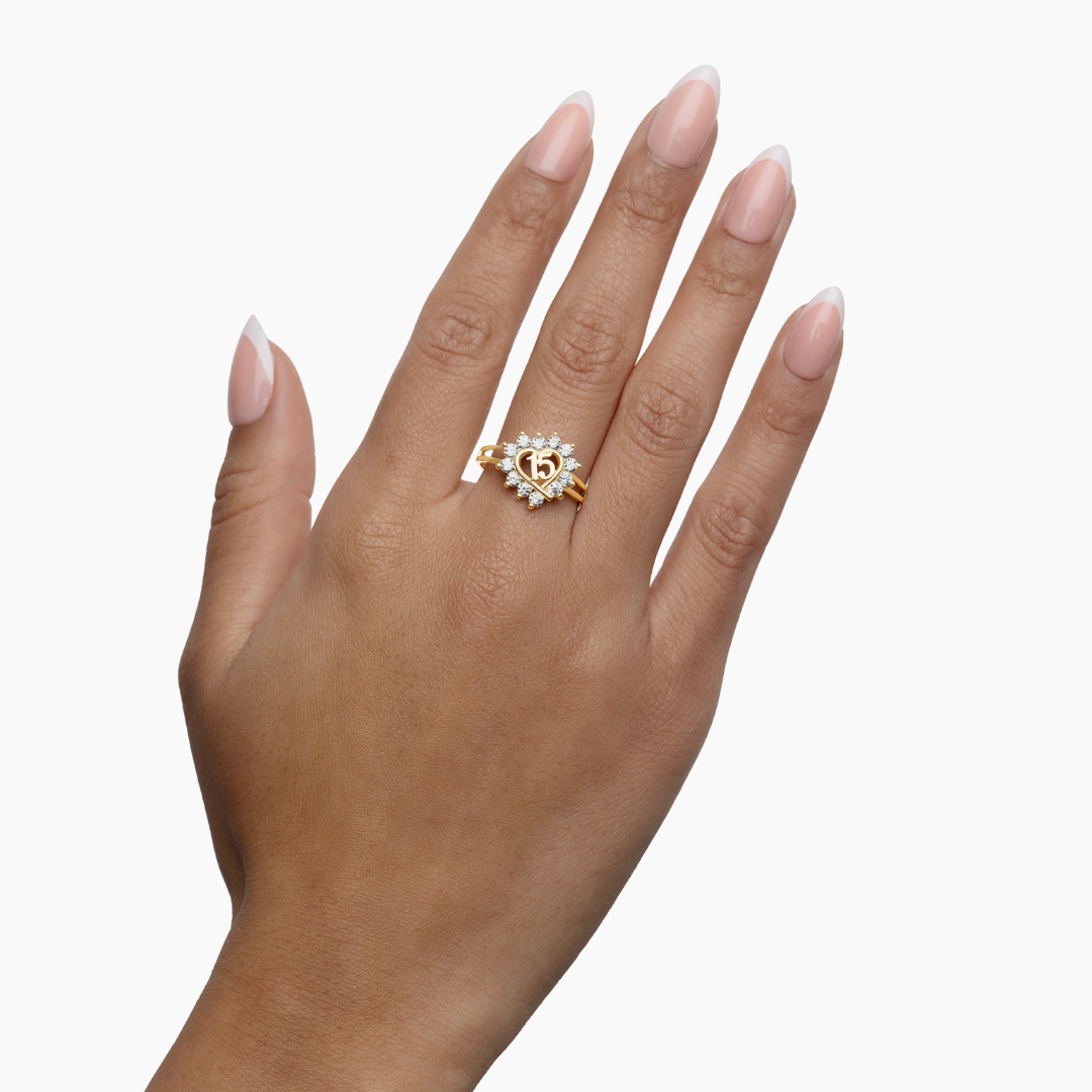 14K YELLOW GOLD TARA QUINCE RING | Patty Q's Jewelry Inc